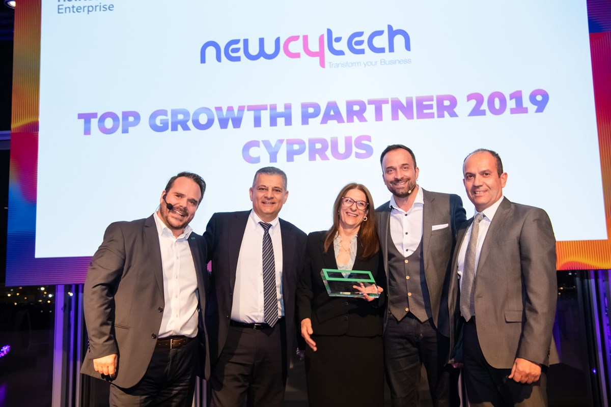 Top HPE Growth Partner of 2019 - Logicom NewCytech